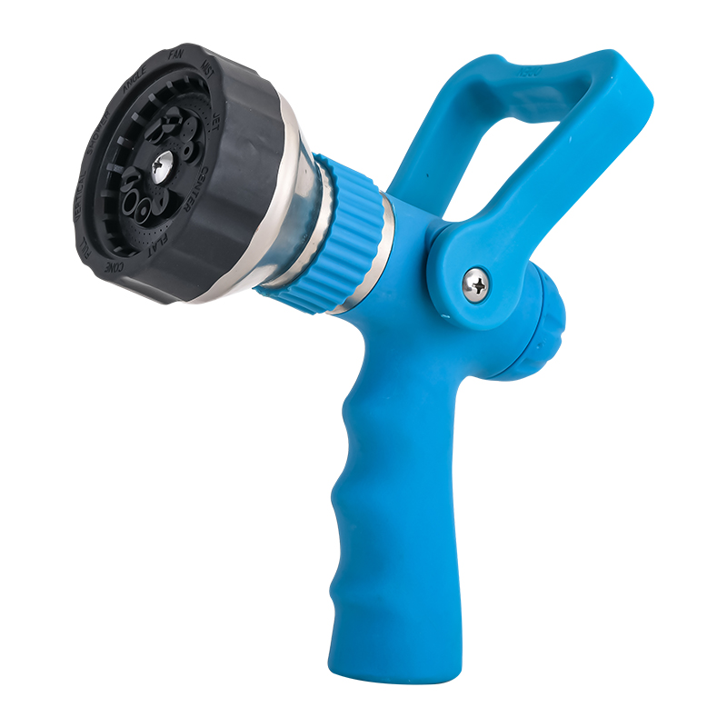 10-Pattern Fireman Nozzle #GN-97731 - 中山市庆谊金属制品企业有限公司